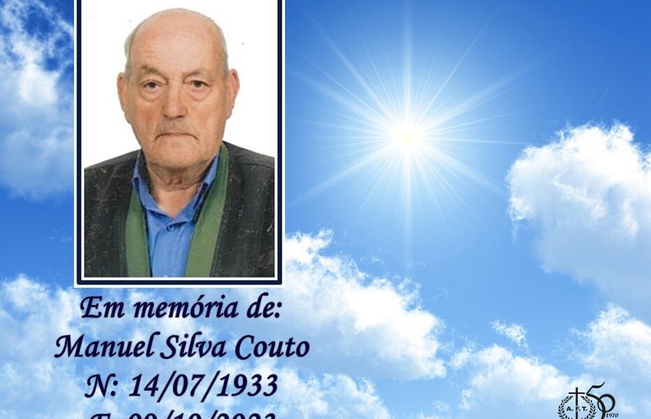 Falecimento de Manuel Silva Couto - O Notícias da Trofa