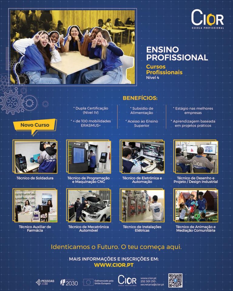 Escola Profissional CIOR – Um projeto com identidade | pub - O Notícias ...